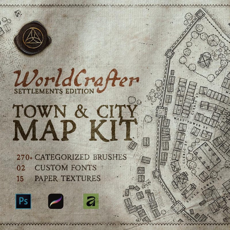 Ttrpg City Maps - Etsy
