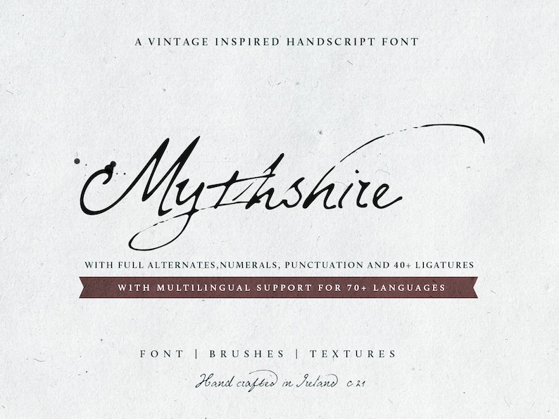 Mythshire Handwritten Witchy Script Font - Etsy