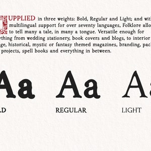 Folklore Handwritten Dnd Font - Etsy