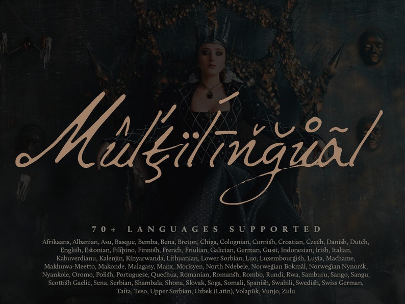 Mythshire Handwritten Witchy Script Font - Etsy