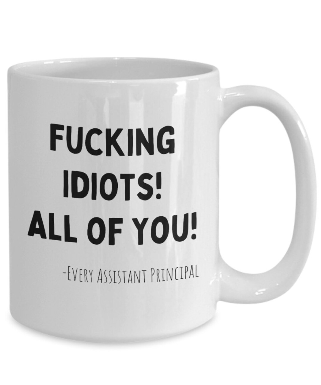 Funny Assistant Principal Mug, Sarcastic Gift for Assistant Principals ...