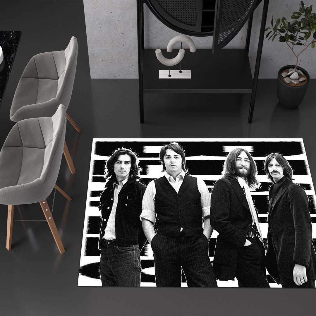 The Beatles Rug, the Beatles, Rock Band, Music Rug, Fan Rug, Floor Rug ...