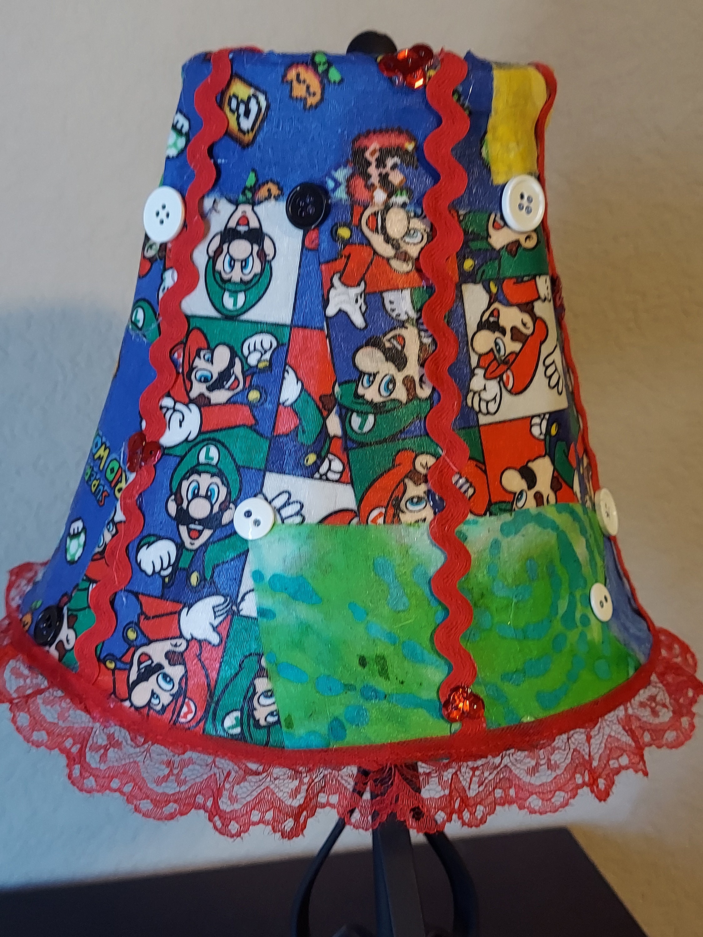 Mario Table Lamp - Etsy