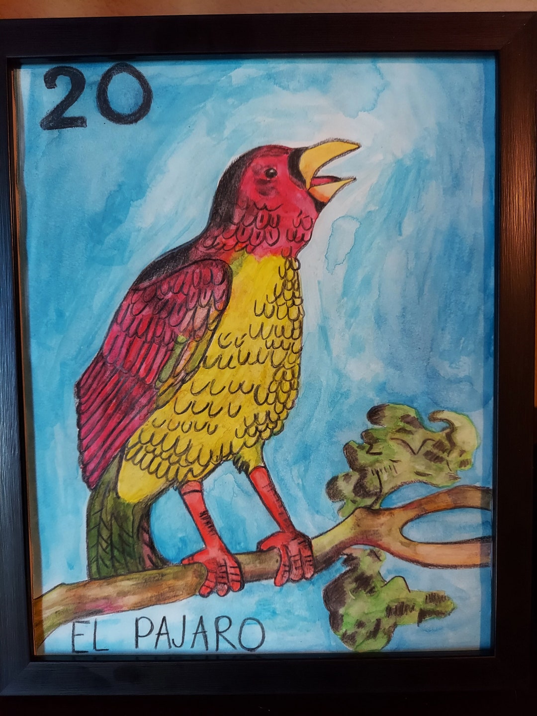 Loteria Card Paintings - Etsy