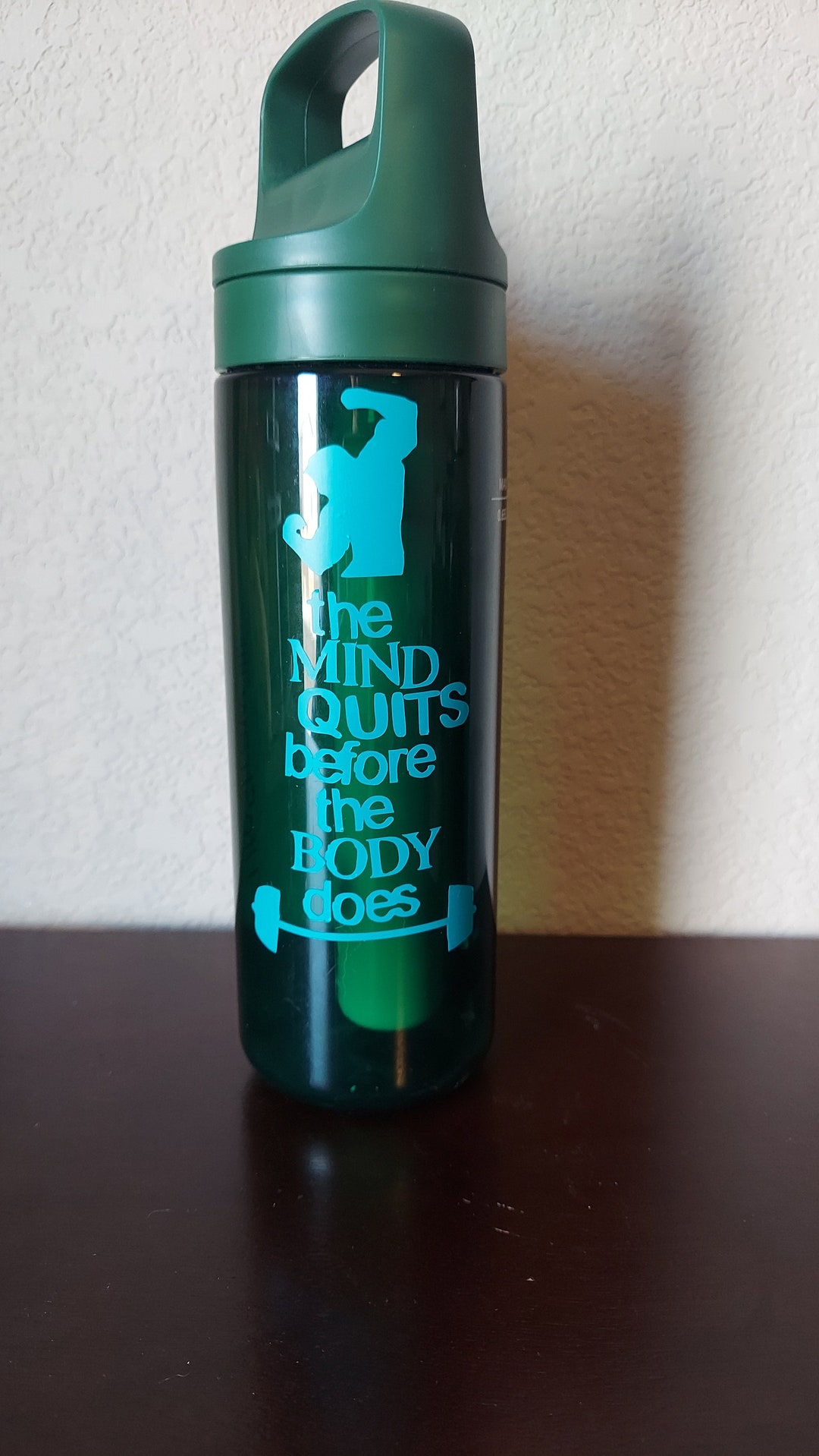 Body Over Mind Water Bottle - Etsy
