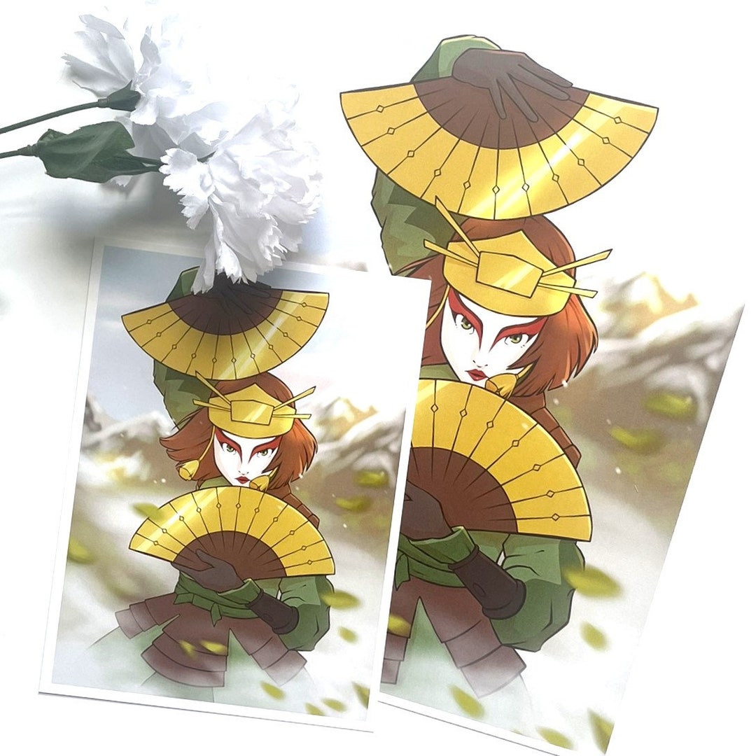 Atla Earth Kingdom Warrior Anime Art Print - Etsy