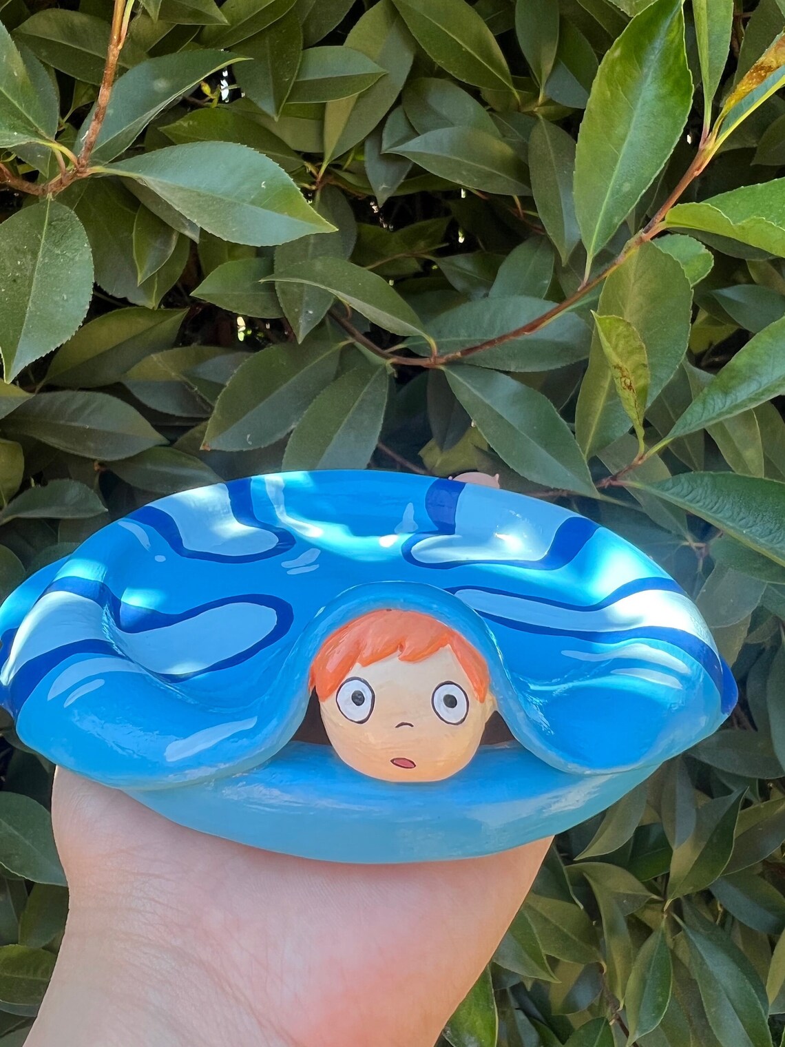 Ponyo Handmade Clay Jewelry Tray - Etsy