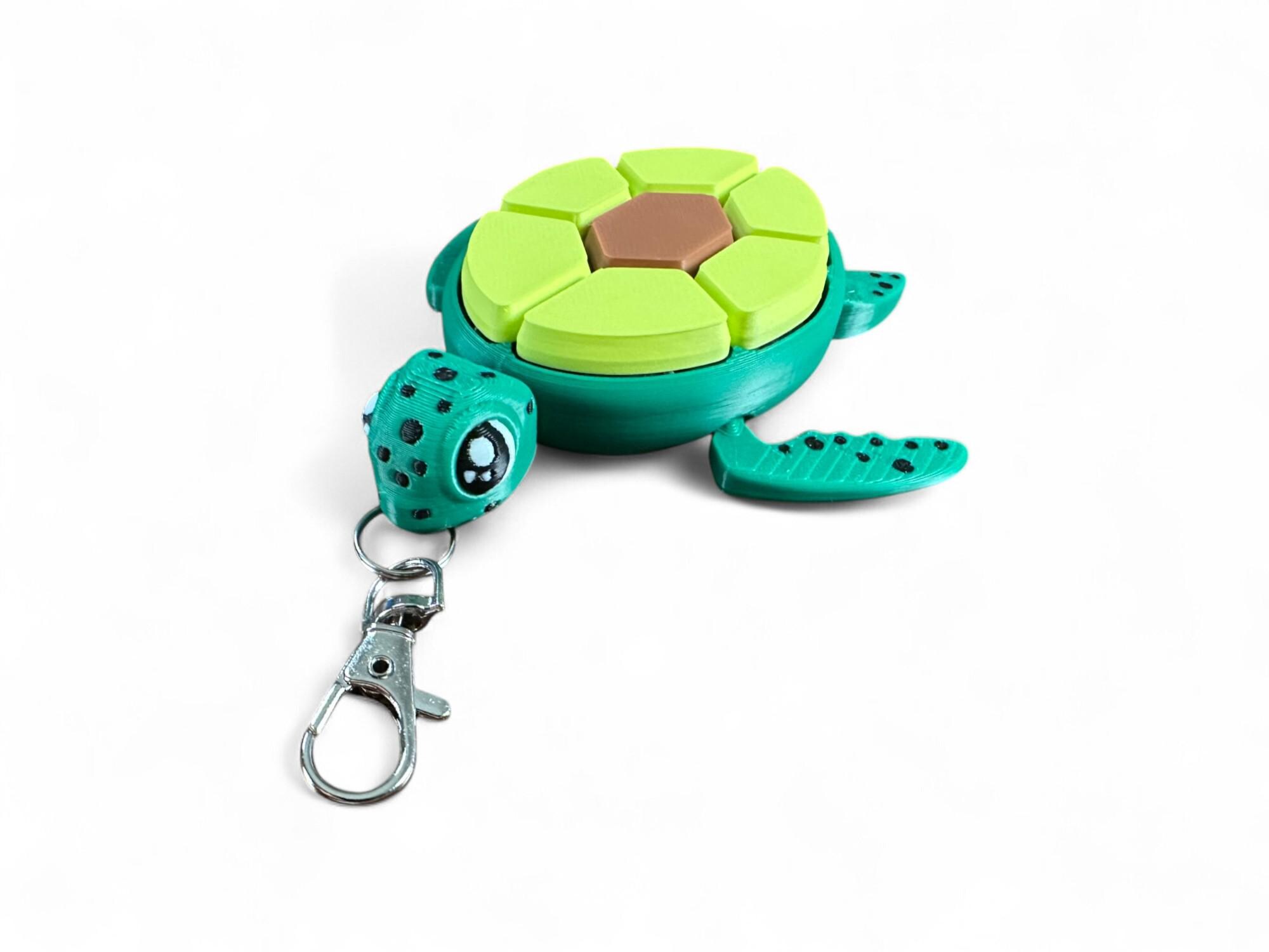 Clicky Avocado Turtle Fidget Toy: 3D Printed Sensory Desk Toy - Etsy