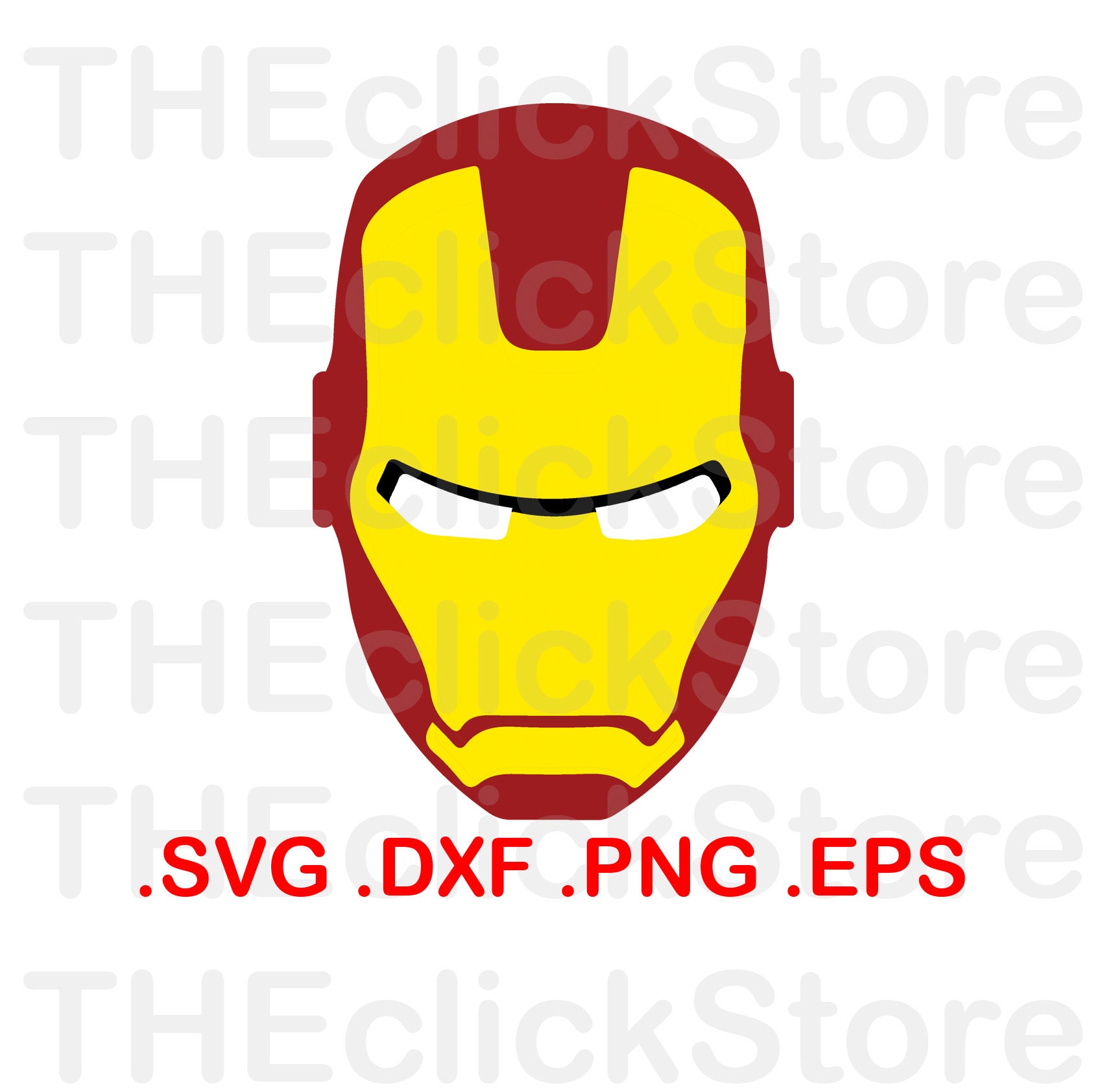 Iron Man Mask Silhouette