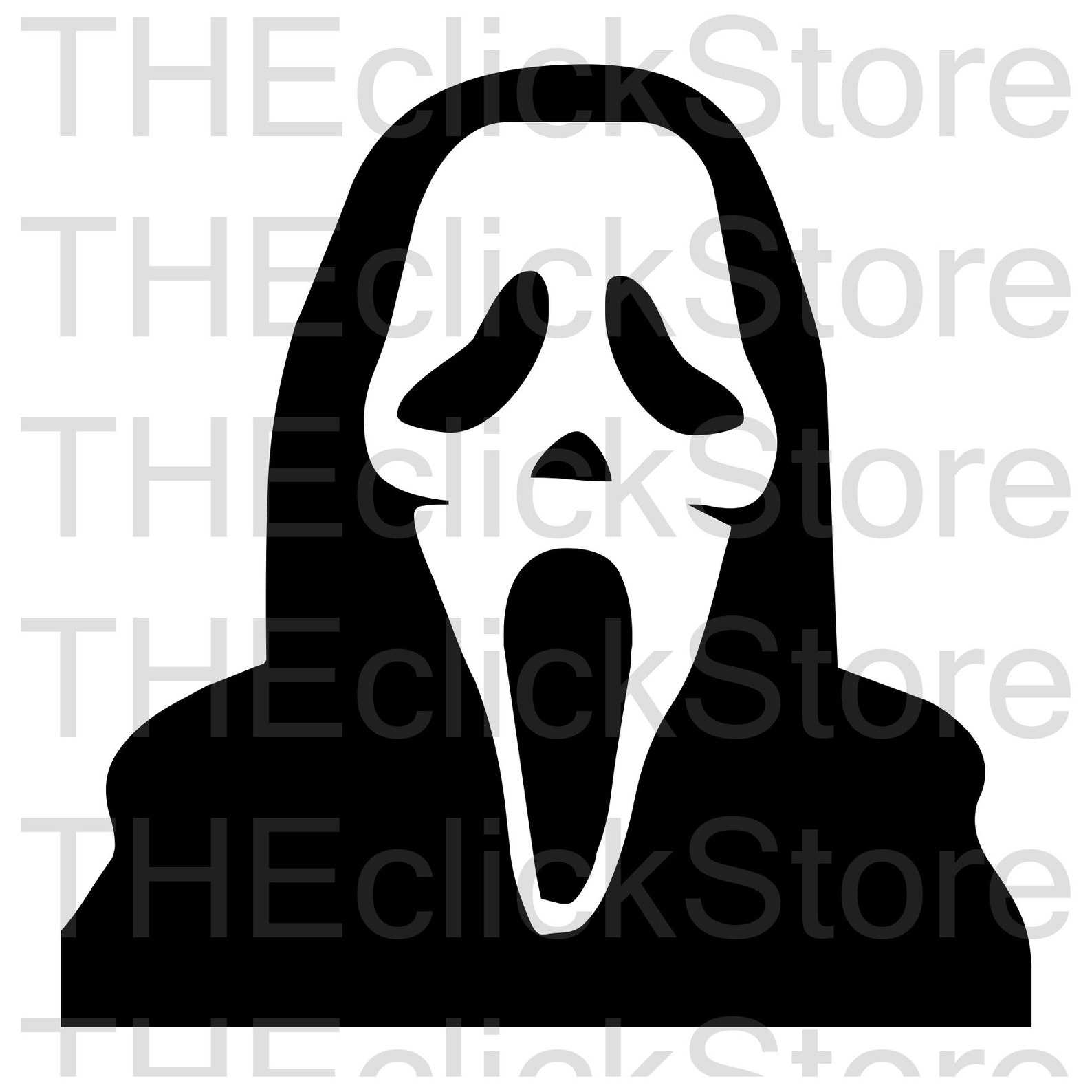 Scream Mask SVG PNG DXF Eps Jpg Digital Download Best - Etsy
