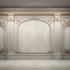 14 Digital Backdrops of Mansion Interiors (variety Pack) for Wedding ...
