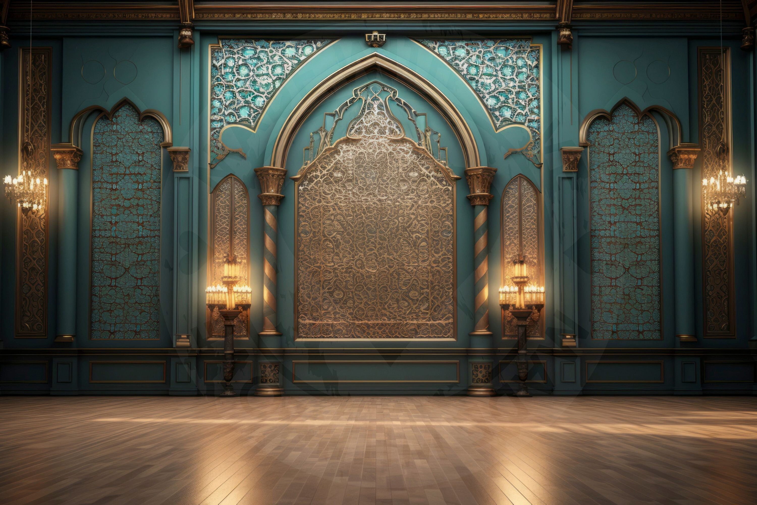 14 Digital Backdrops of Moroccan Wall Interiors for Wedding, Maternity ...