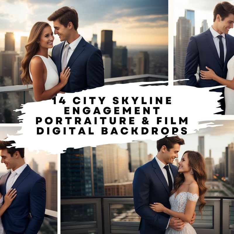Skyline Backdrop - Etsy