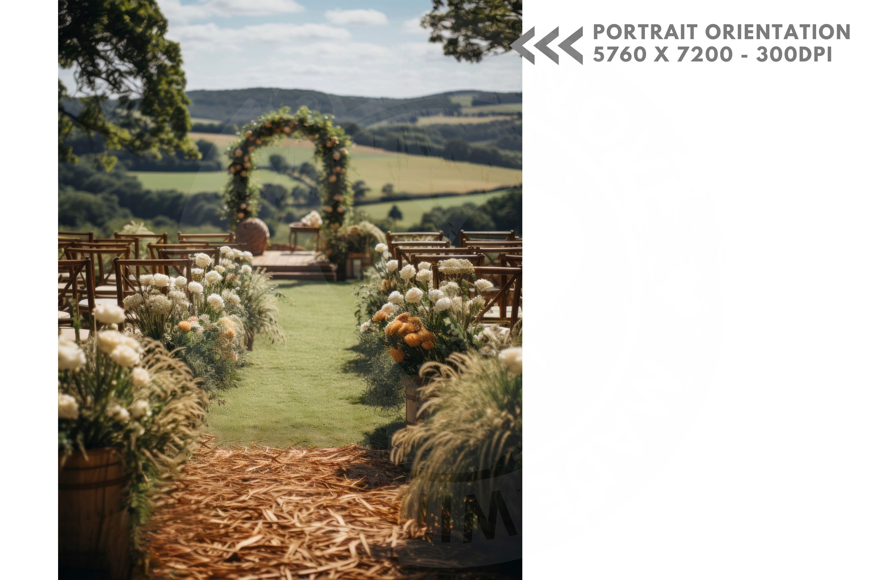 14 Outdoor Wedding Digital Backgrounds for Bridal, Wedding, Maternity ...