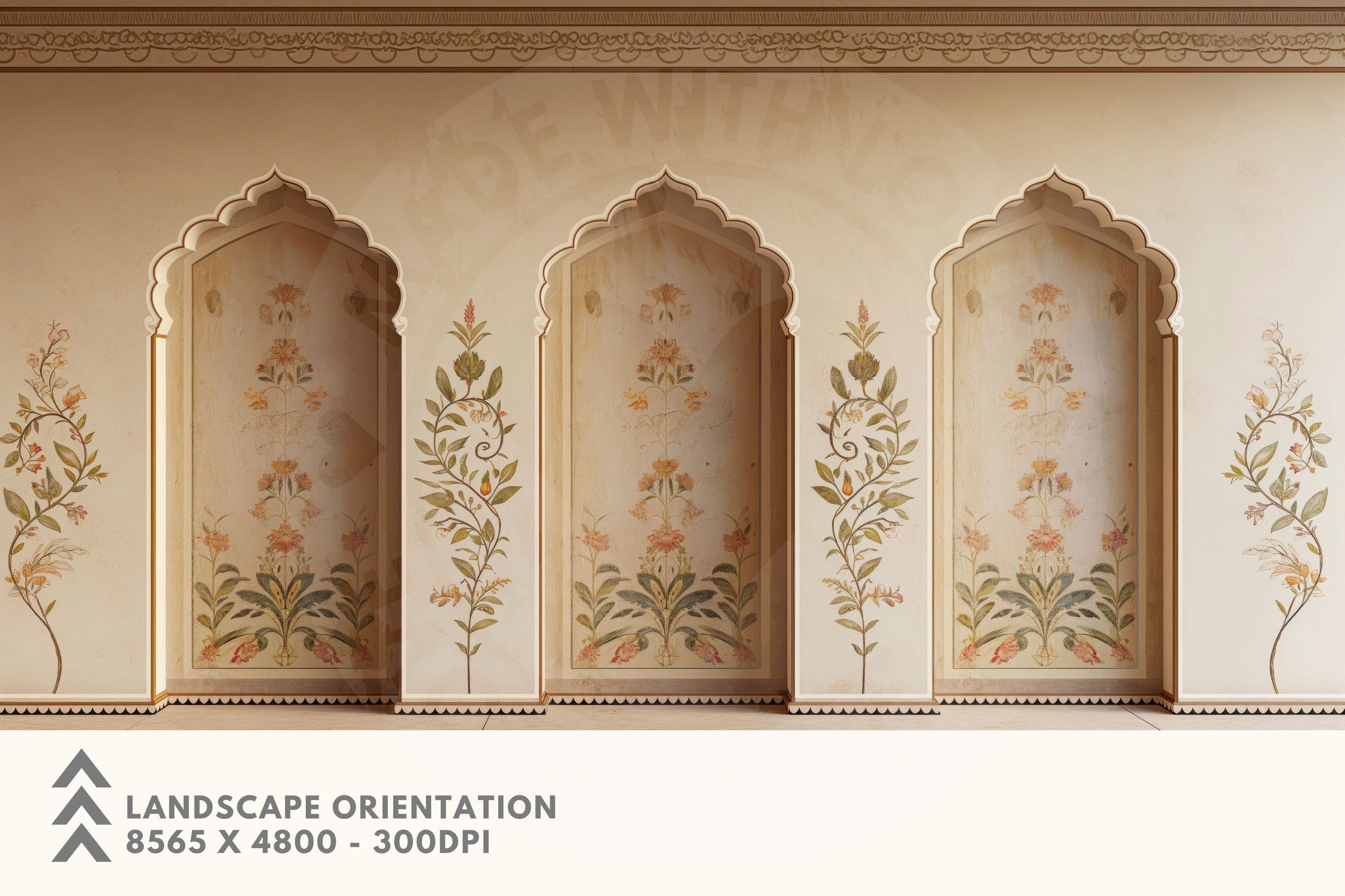 16 Moroccan Rajasthani Arches Backdrop Digital Images Vol3 - 300DPI ...