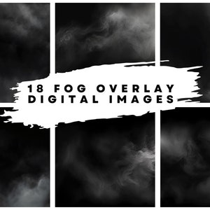 18 Digital Fog Overlay Images for Dance, Bridal, Wedding, Maternity ...