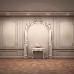 14 Digital Backdrops of Mansion Interiors (variety Pack) for Wedding ...