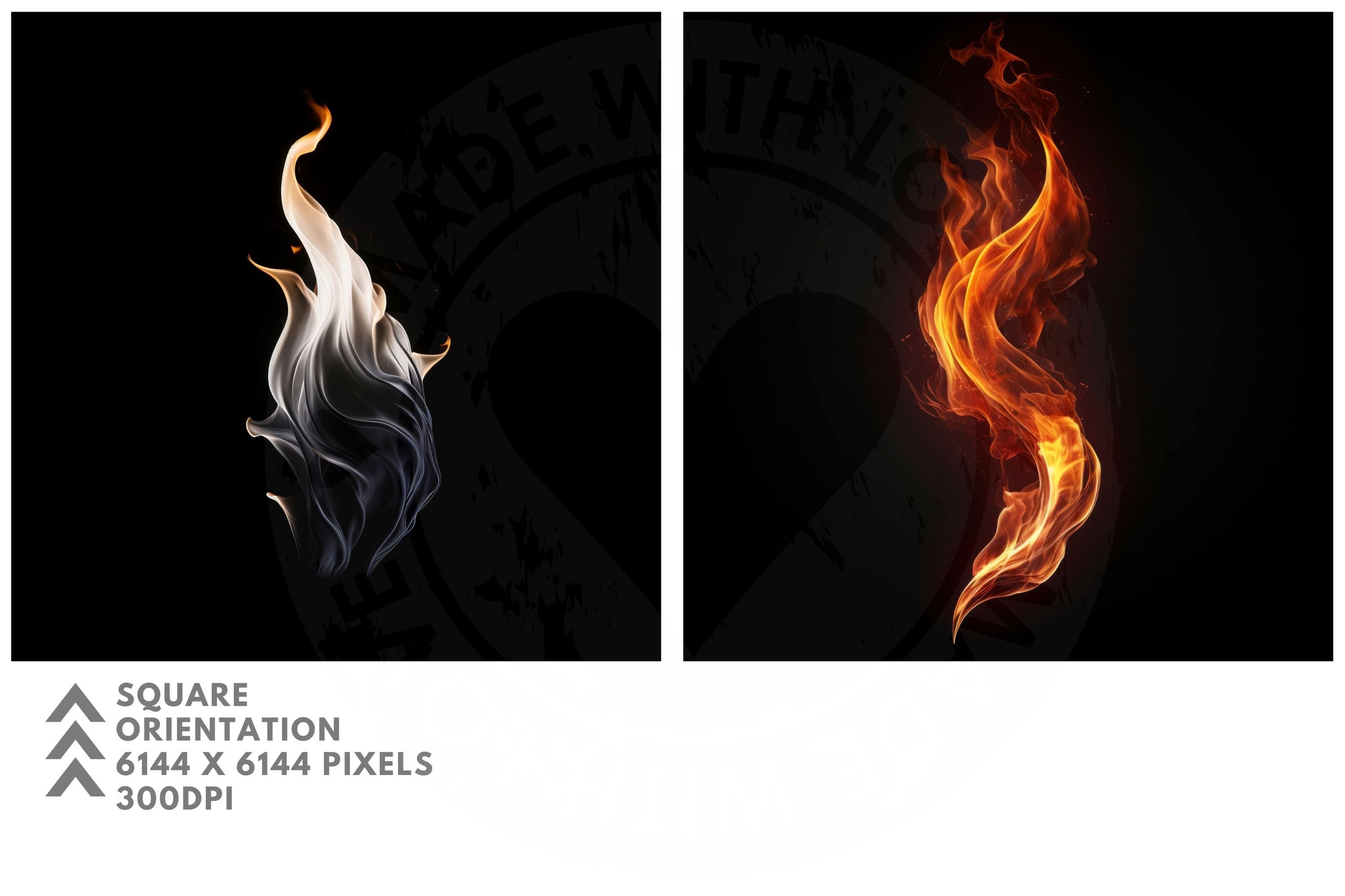 20 Digital Flames Overlay Images for Dance, Bridal, Wedding, Maternity ...