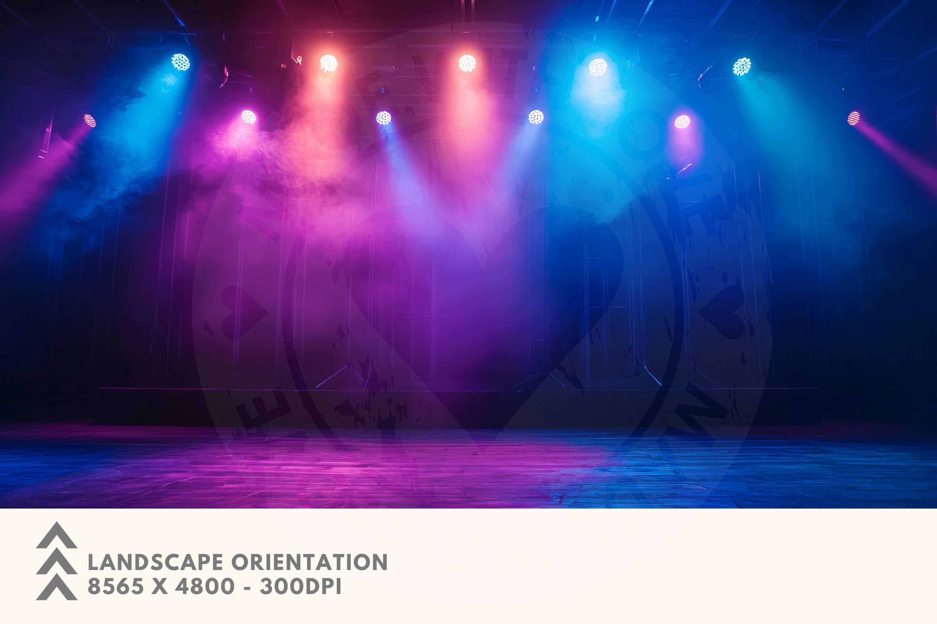 14 Stage Light Digital Backgrounds at 300DPI (size: 8565 X 4800) for ...
