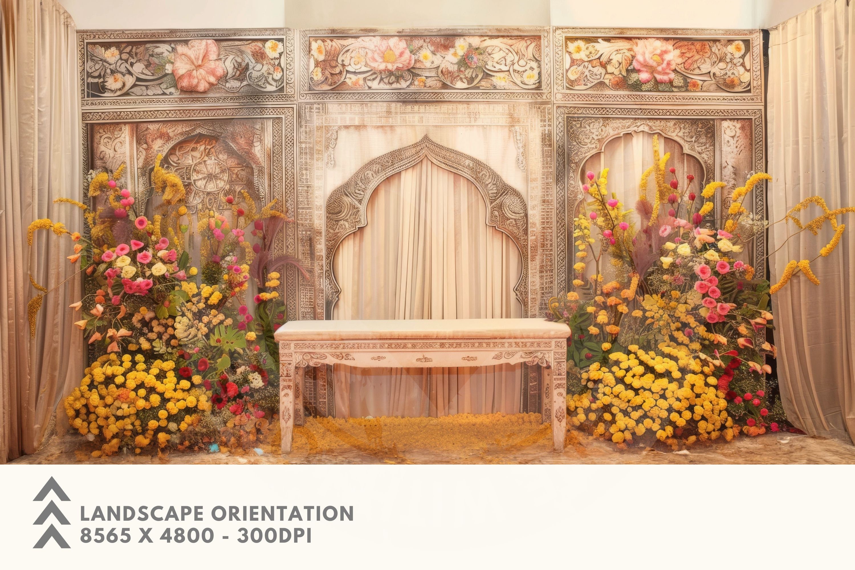 16 Enchanted Dream Decor Backdrop Digital Images at 300DPI (8565 X 4800 ...