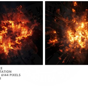 16 Digital Explosion Overlay Images for Dance, Sports, Film, Wedding ...