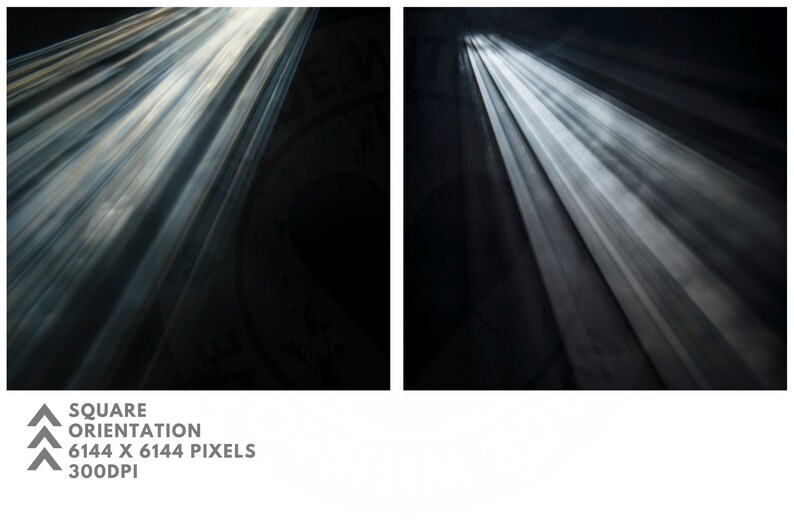 16 Digital Sun Ray Overlay Images at 300DPI size: 6144 X 6144 for Dance ...