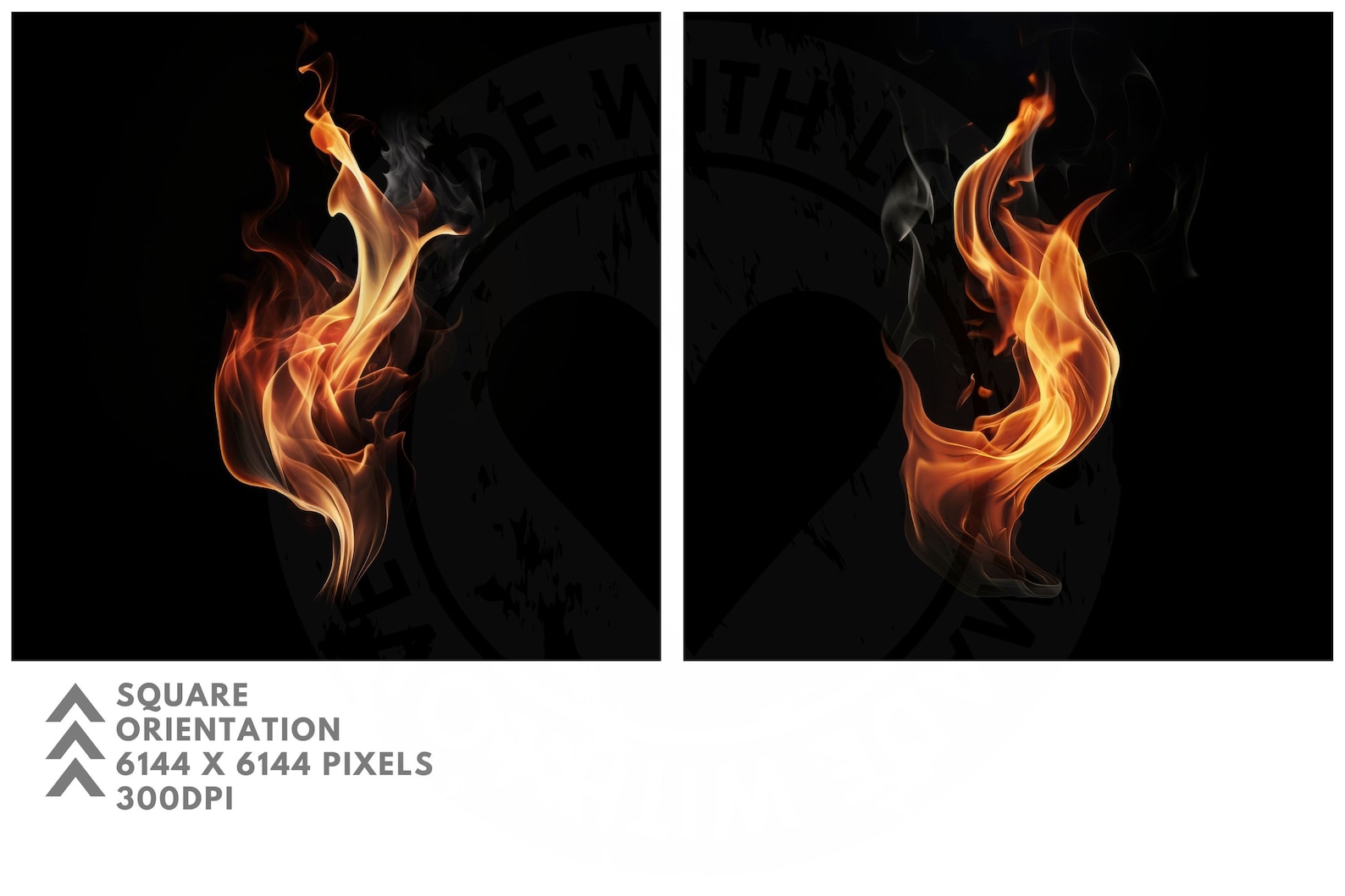 20 Digital Flames Overlay Images for Dance, Bridal, Wedding, Maternity ...