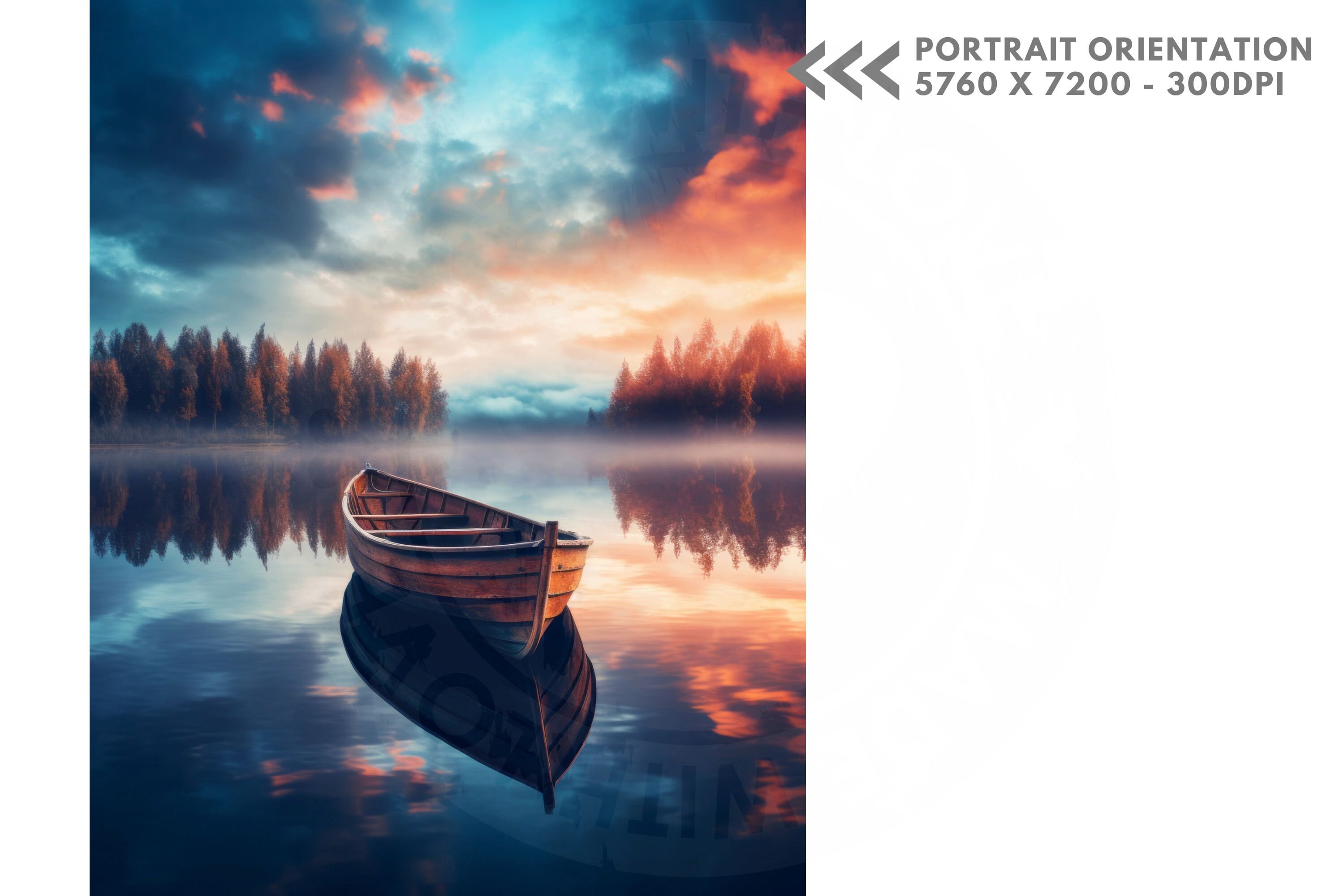 14 Digital Boat and Lake Backgrounds Volume 2 for Dance, Bridal ...