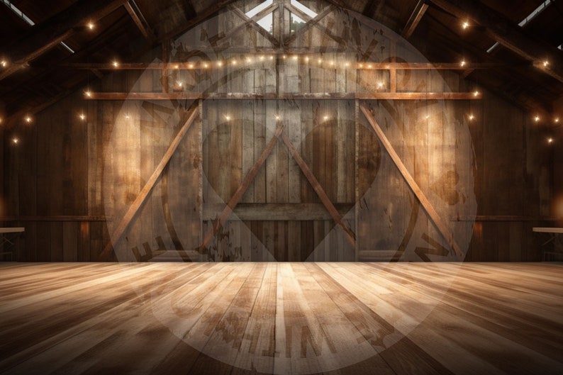 12 Digital Backdrops of Rustic Barn Interiors, 8K Resolution 7680 4320 ...