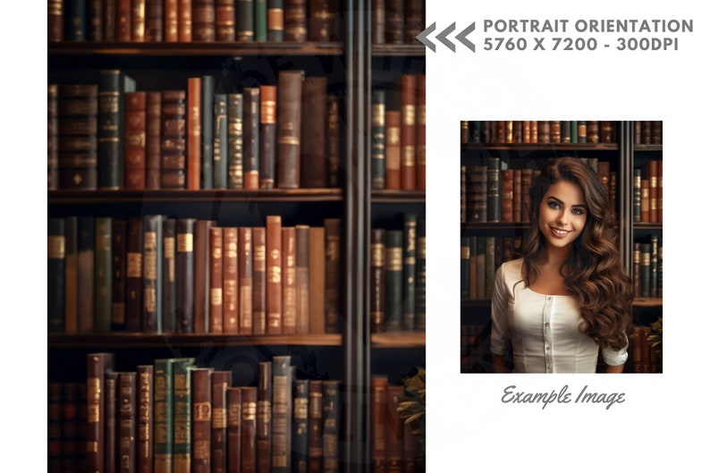 14 Digital Bookcase Background Images for Dance, Bridal, Wedding ...