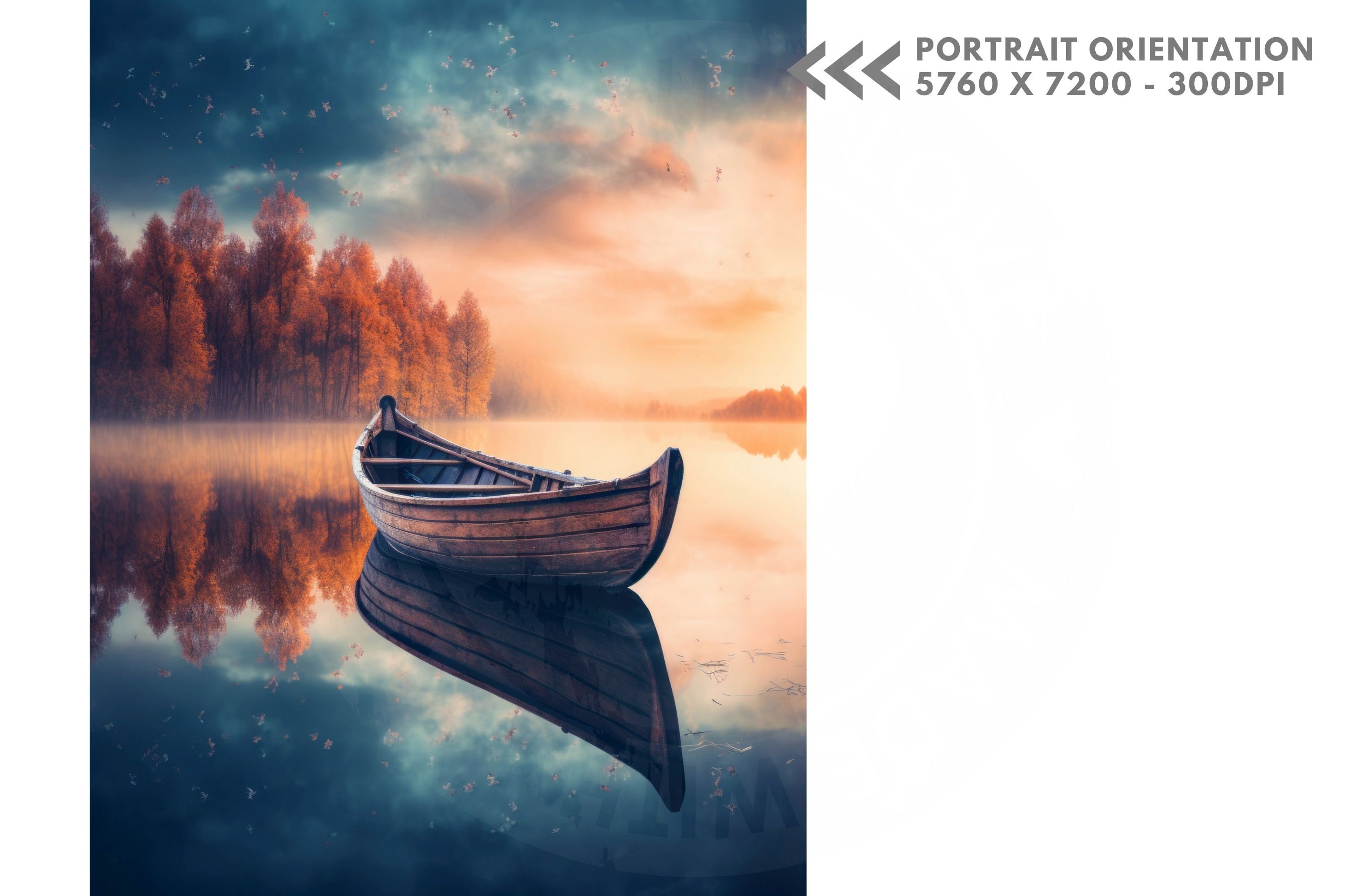 14 Digital Boat and Lake Backgrounds Volume 2 for Dance, Bridal ...