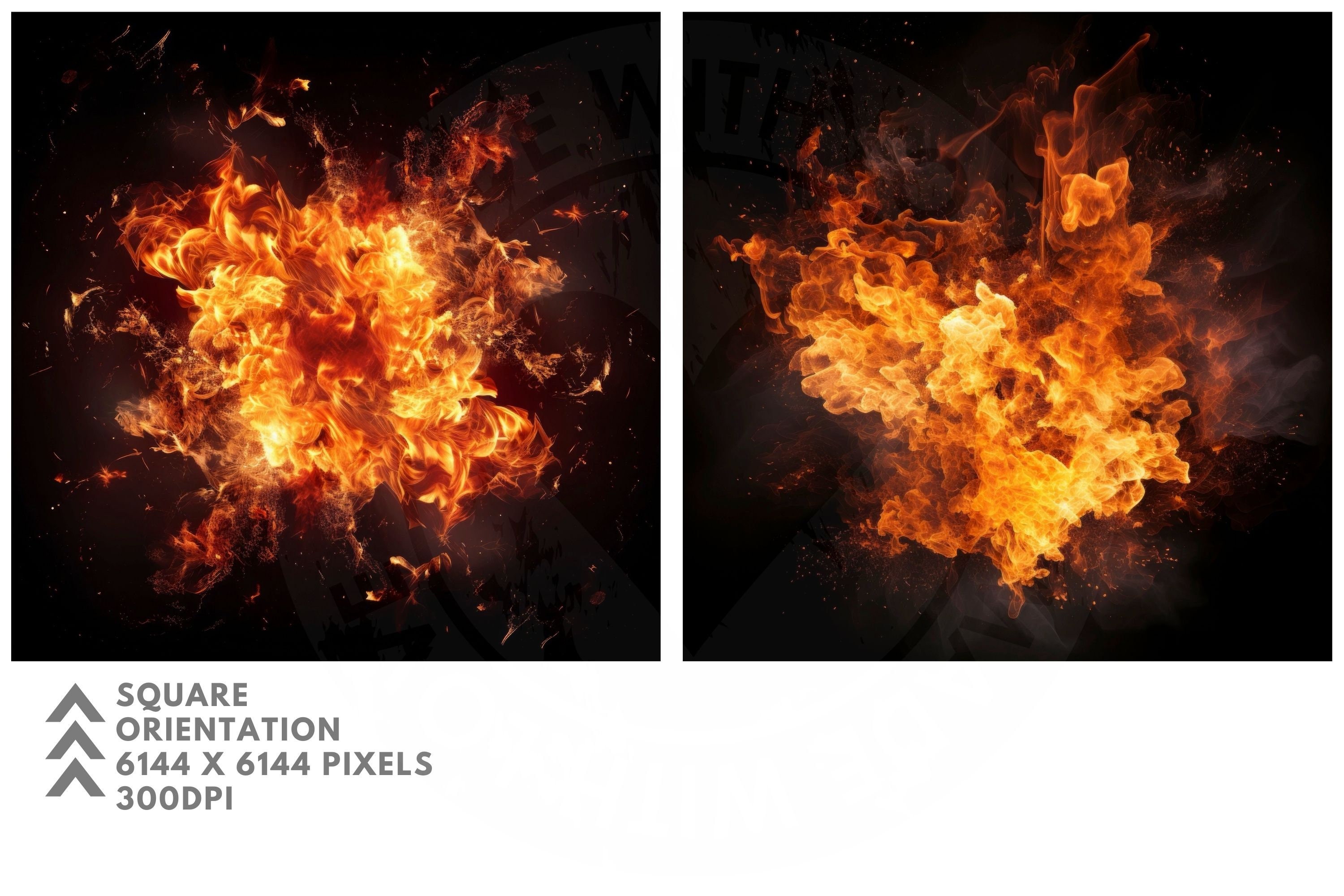 16 Digital Explosion Overlay Images for Dance, Sports, Film, Wedding ...