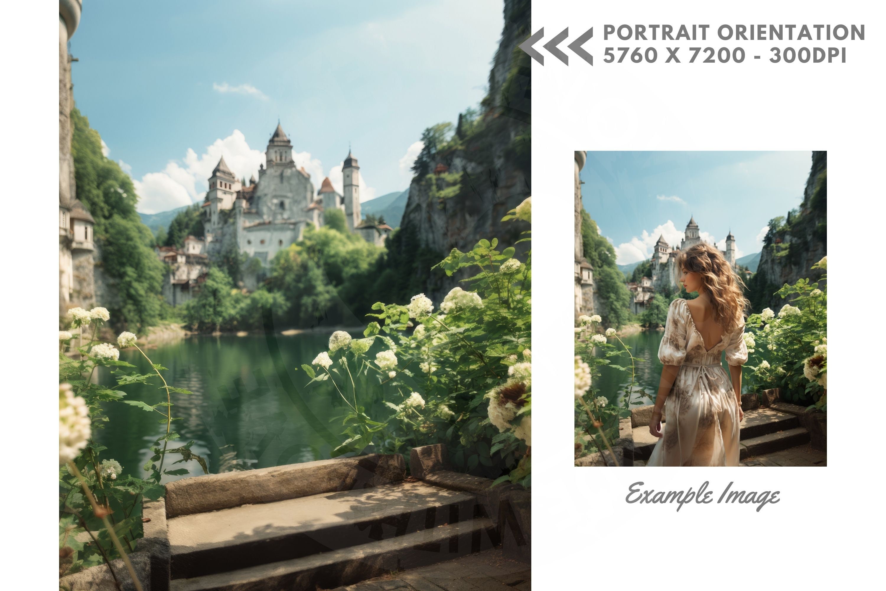 12 Castle Backdrop Renaissance Digital Images for Dance, Bridal ...