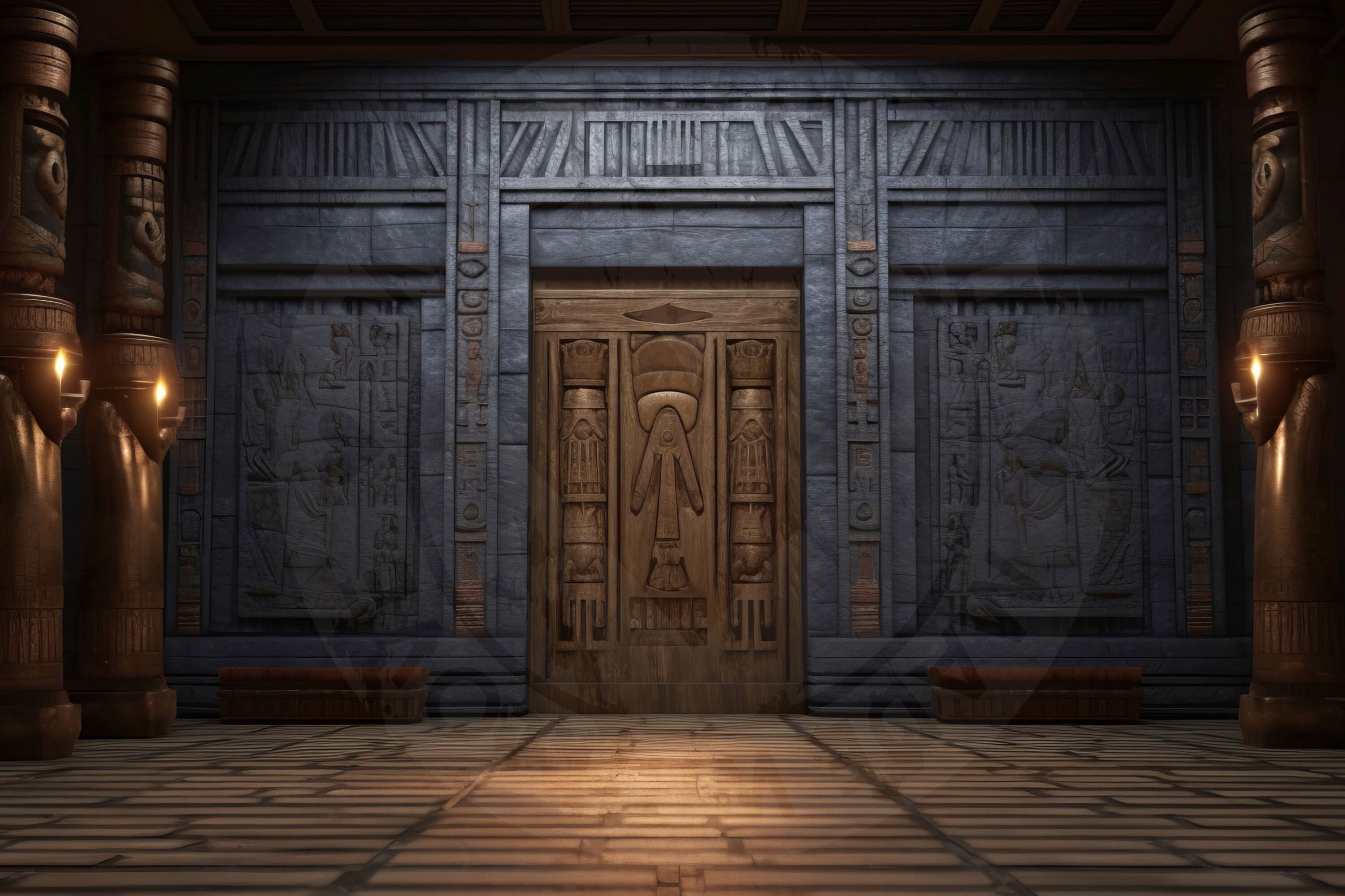14 Digital Backdrops of Egyptian Wall Interiors for Wedding, Maternity ...