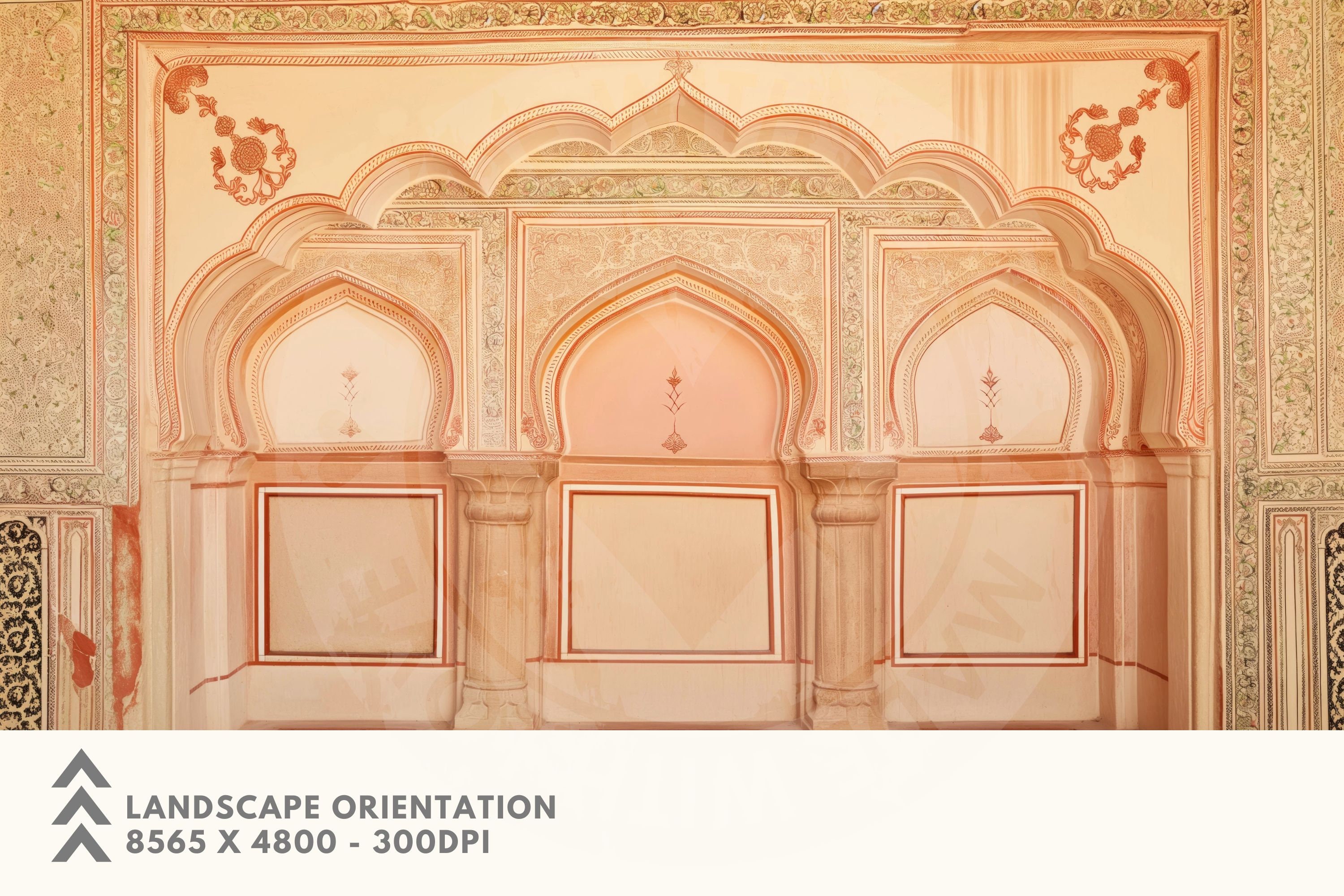 14 Moroccan Rajasthani Arches Backdrop Digital Images Vol2 - 300DPI ...
