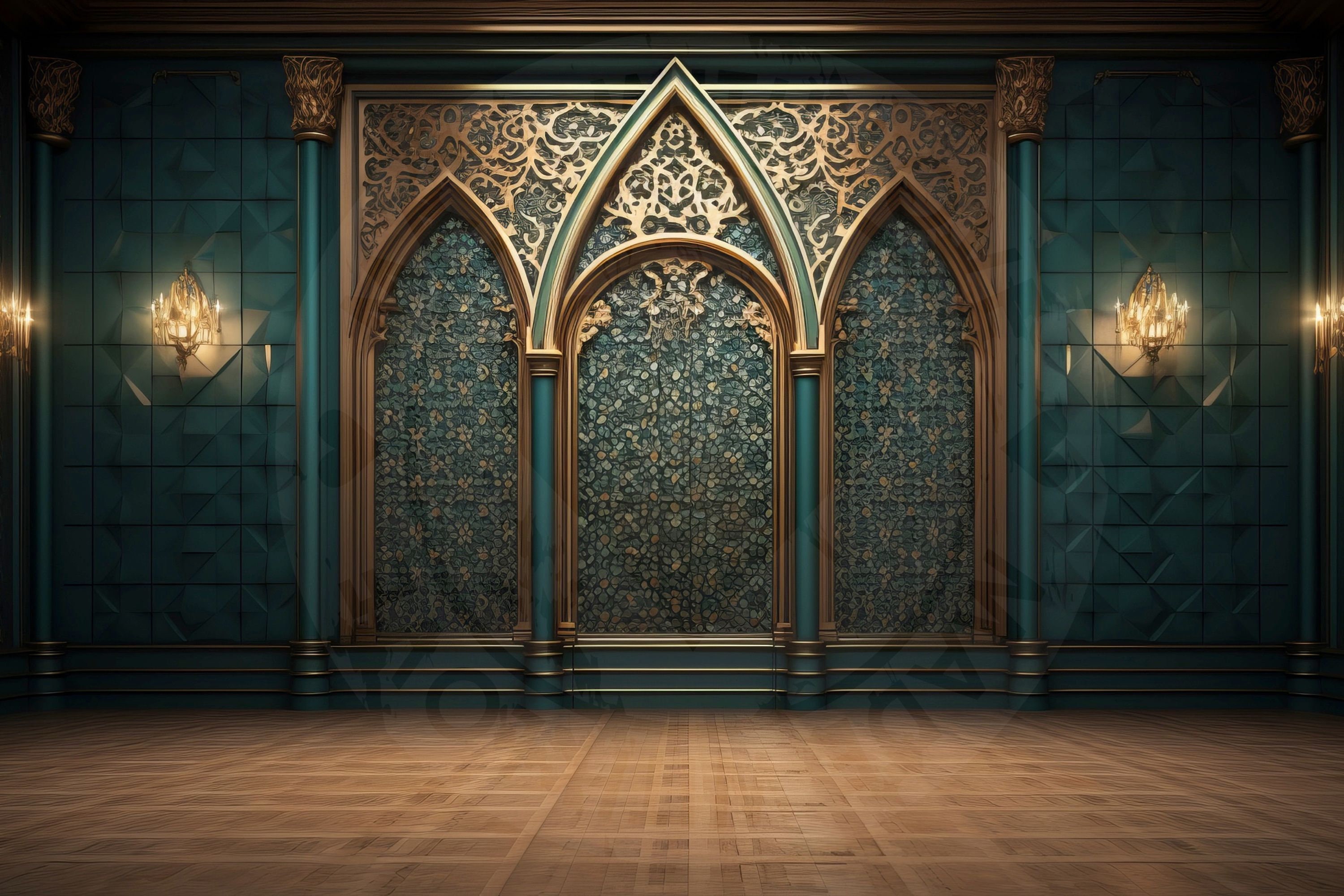 14 Digital Backdrops of Moroccan Wall Interiors for Wedding, Maternity ...