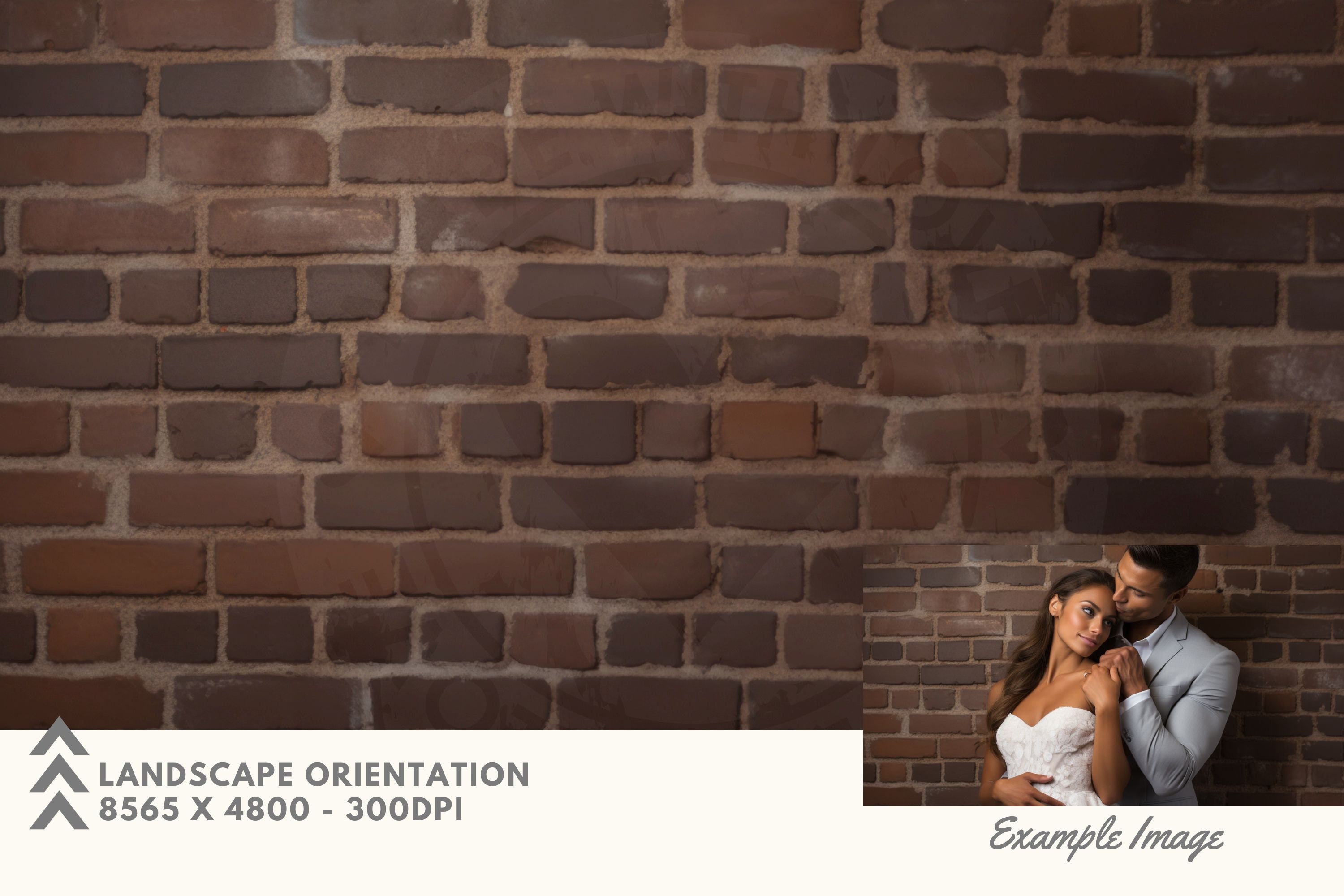 14 Brick Wall Engagement Portraiture Digital Backgrounds for Dance ...