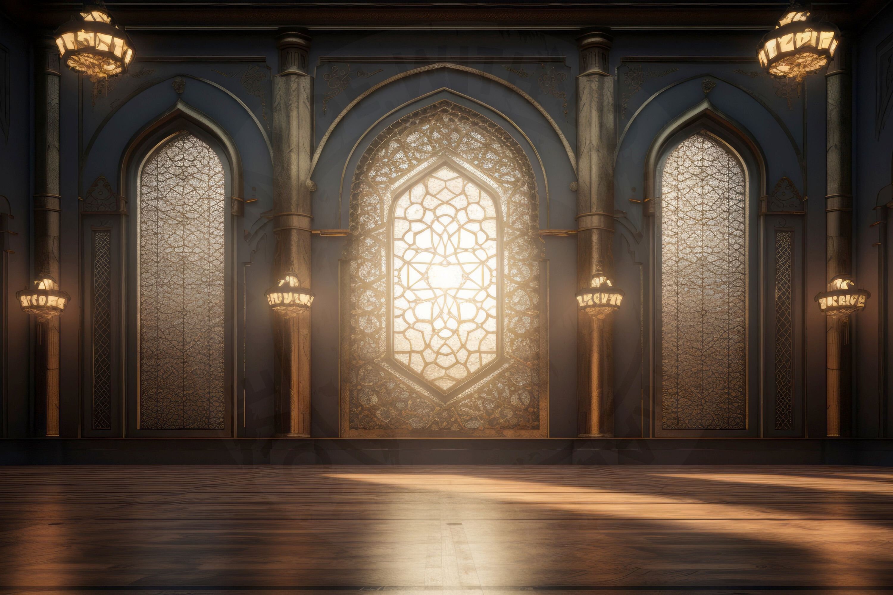 14 Digital Backdrops of Moroccan Wall Interiors Volume 2 for Wedding ...