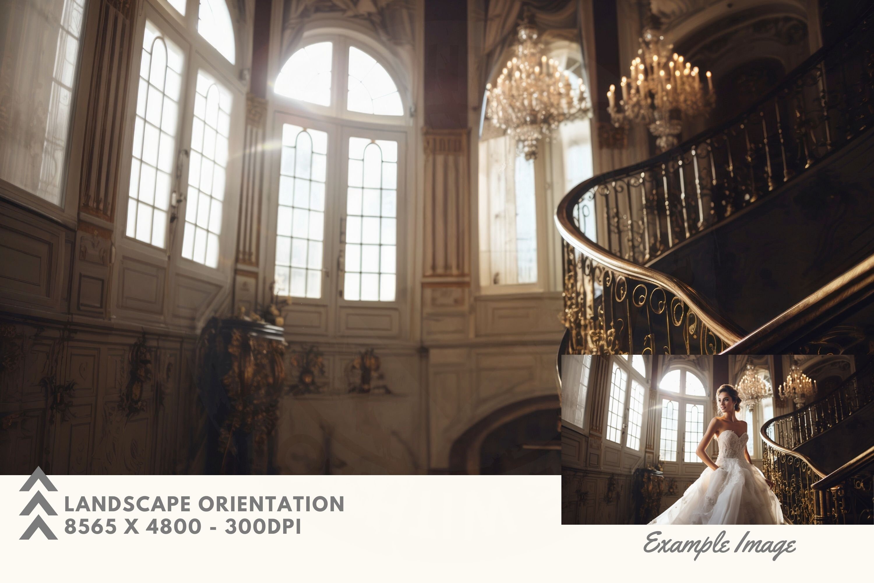 14 Digital Backdrops of Mansion Stairs for Bridal, Wedding, Maternity ...