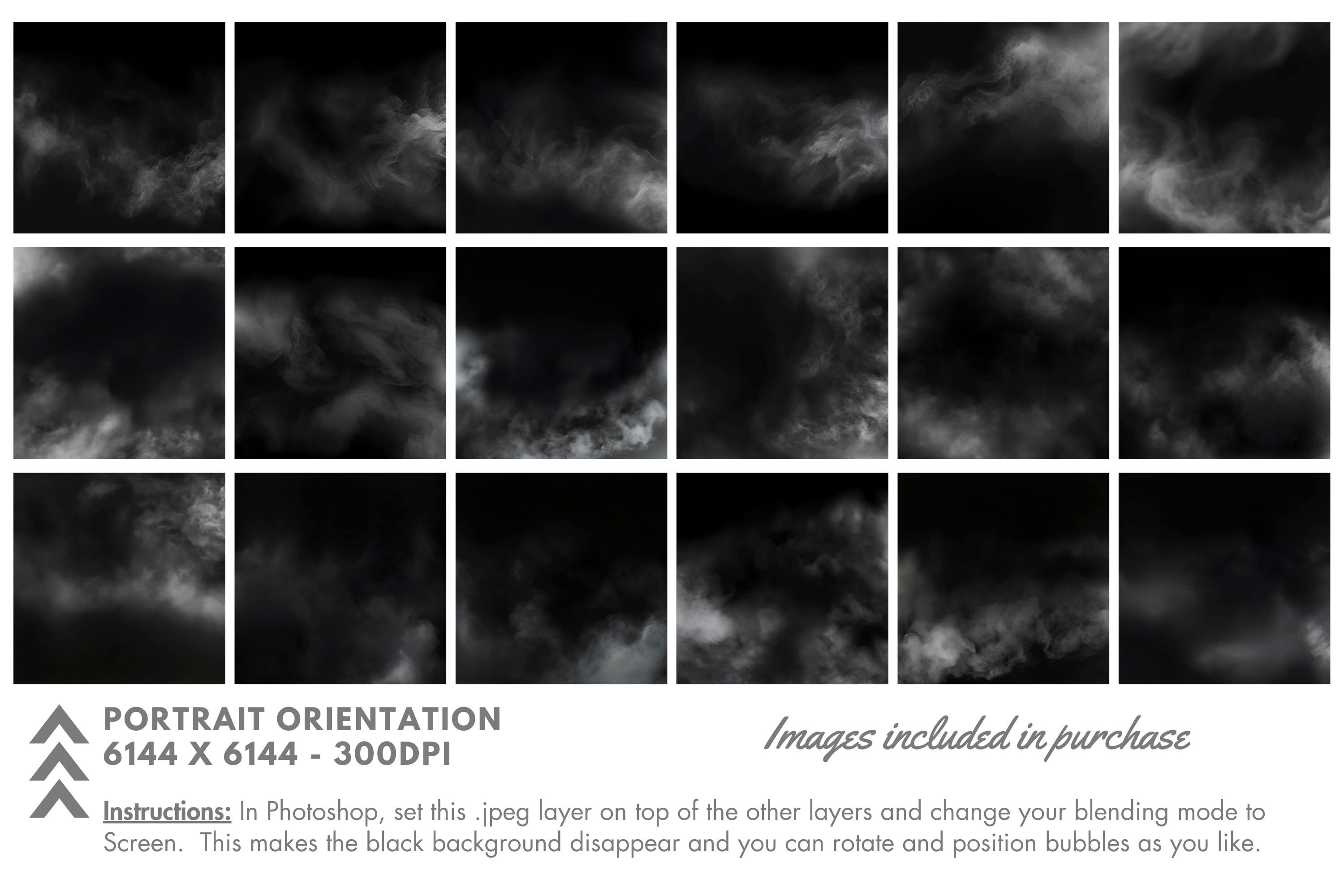 18 Digital Fog Overlay Images for Dance, Bridal, Wedding, Maternity ...