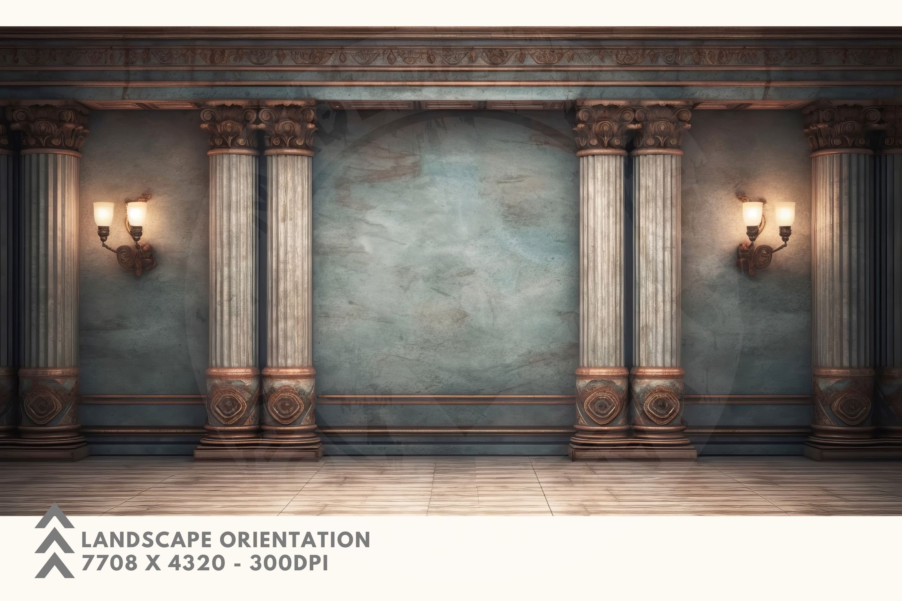 14 Ancient Greek Backdrops, Wall Interiors for Wedding, Maternity, Fine ...