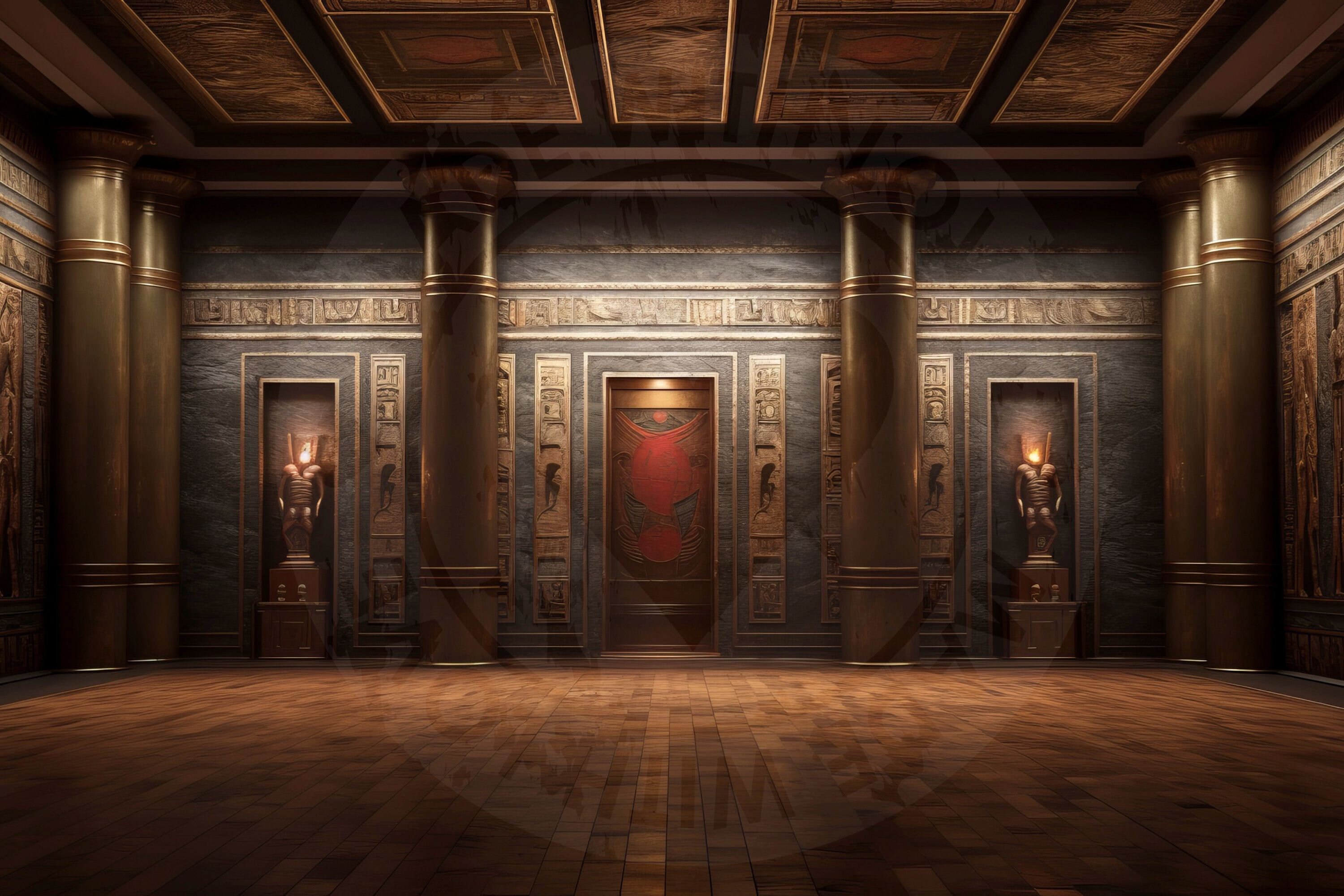 14 Digital Backdrops of Egyptian Wall Interiors for Wedding, Maternity ...