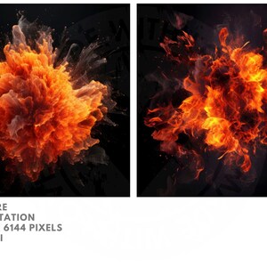16 Digital Explosion Overlay Images for Dance, Sports, Film, Wedding ...
