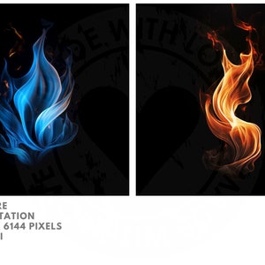 20 Digital Flames Overlay Images for Dance, Bridal, Wedding, Maternity ...