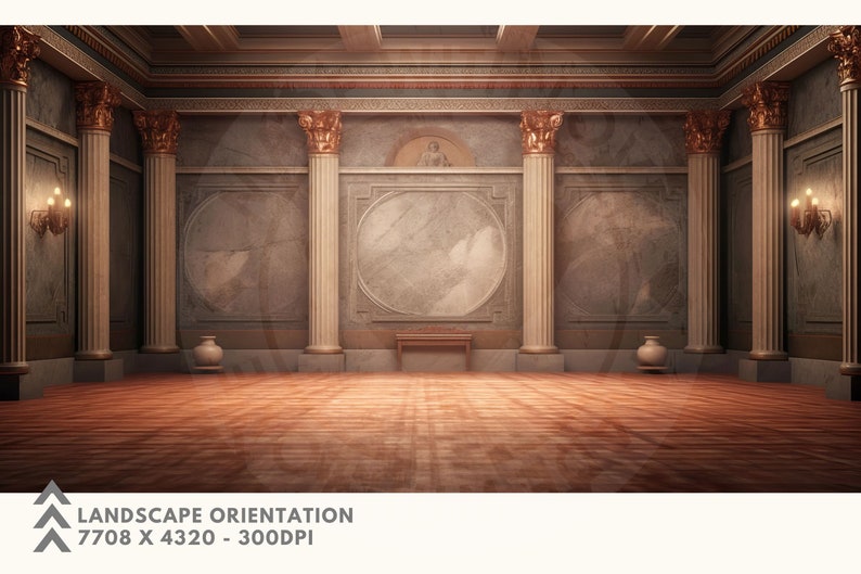 14 Ancient Greek Backdrops, Wall Interiors for Wedding, Maternity, Fine ...