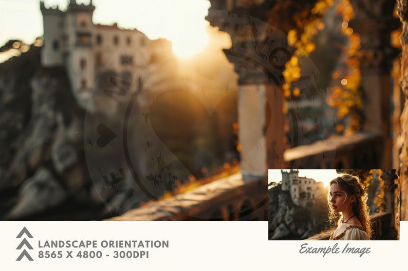 14 Castle Backdrop Renaissance Digital Images at 300DPI size: 8565 X ...