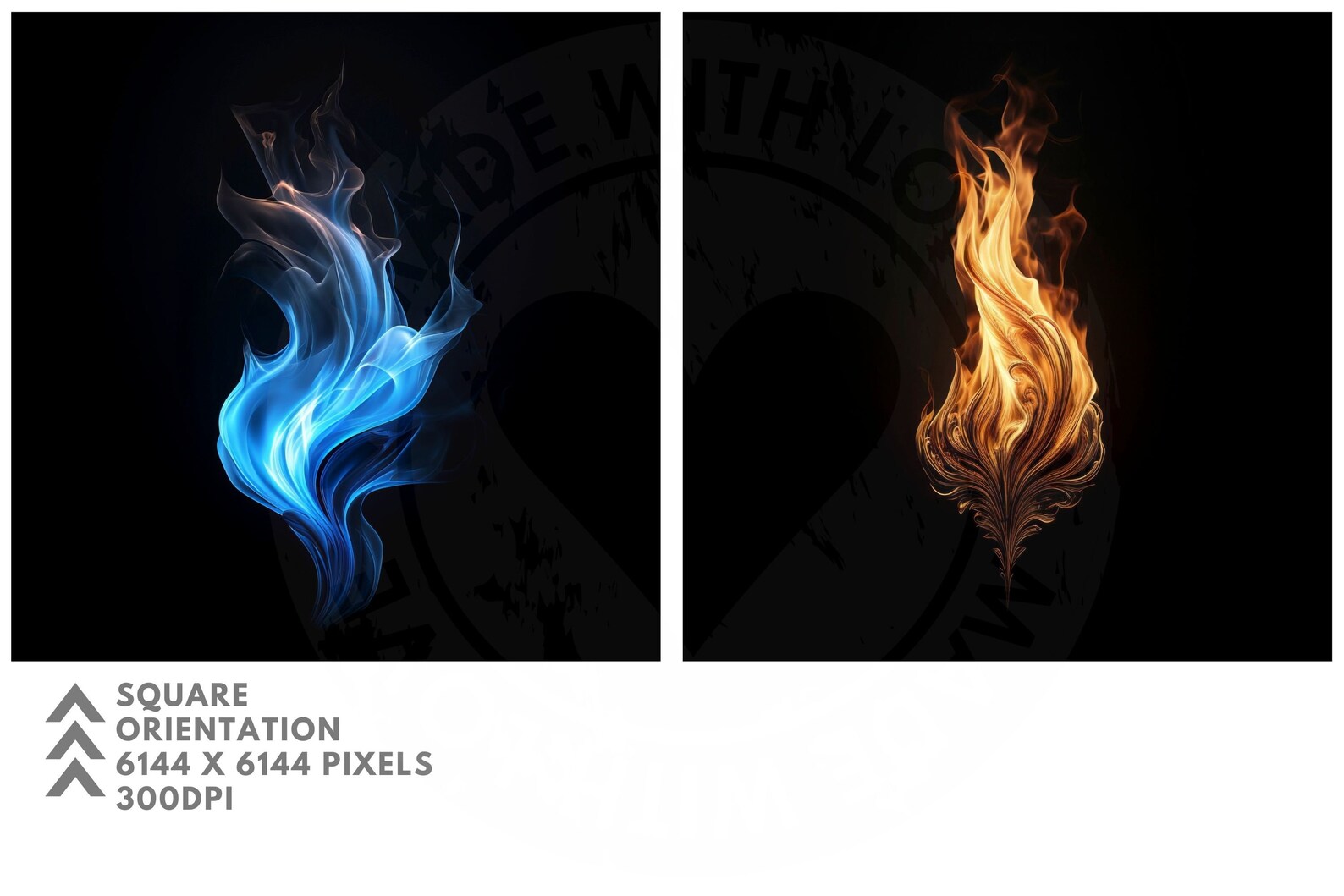 20 Digital Flames Overlay Images for Dance, Bridal, Wedding, Maternity ...