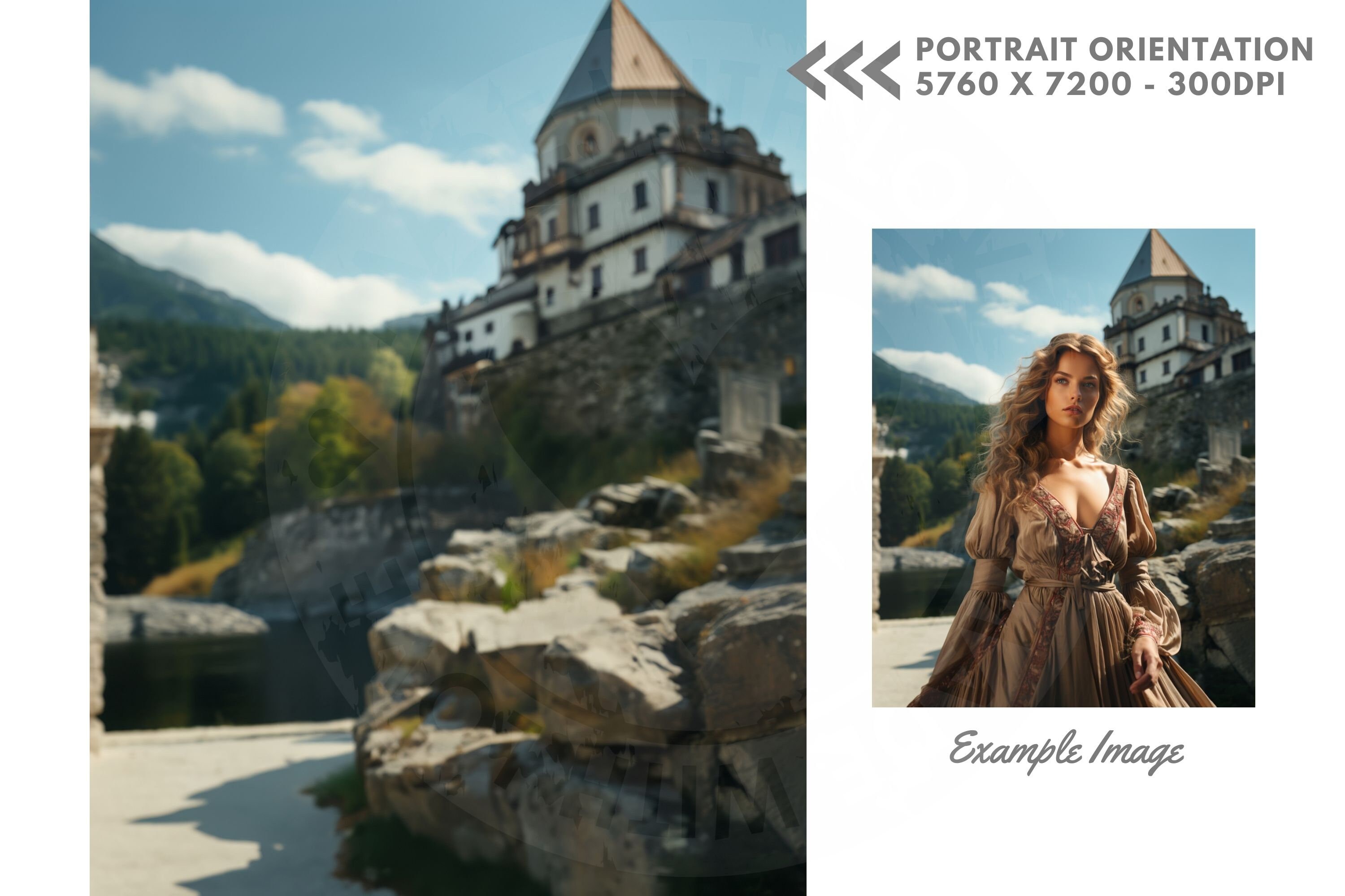12 Castle Backdrop Renaissance Digital Images for Dance, Bridal ...