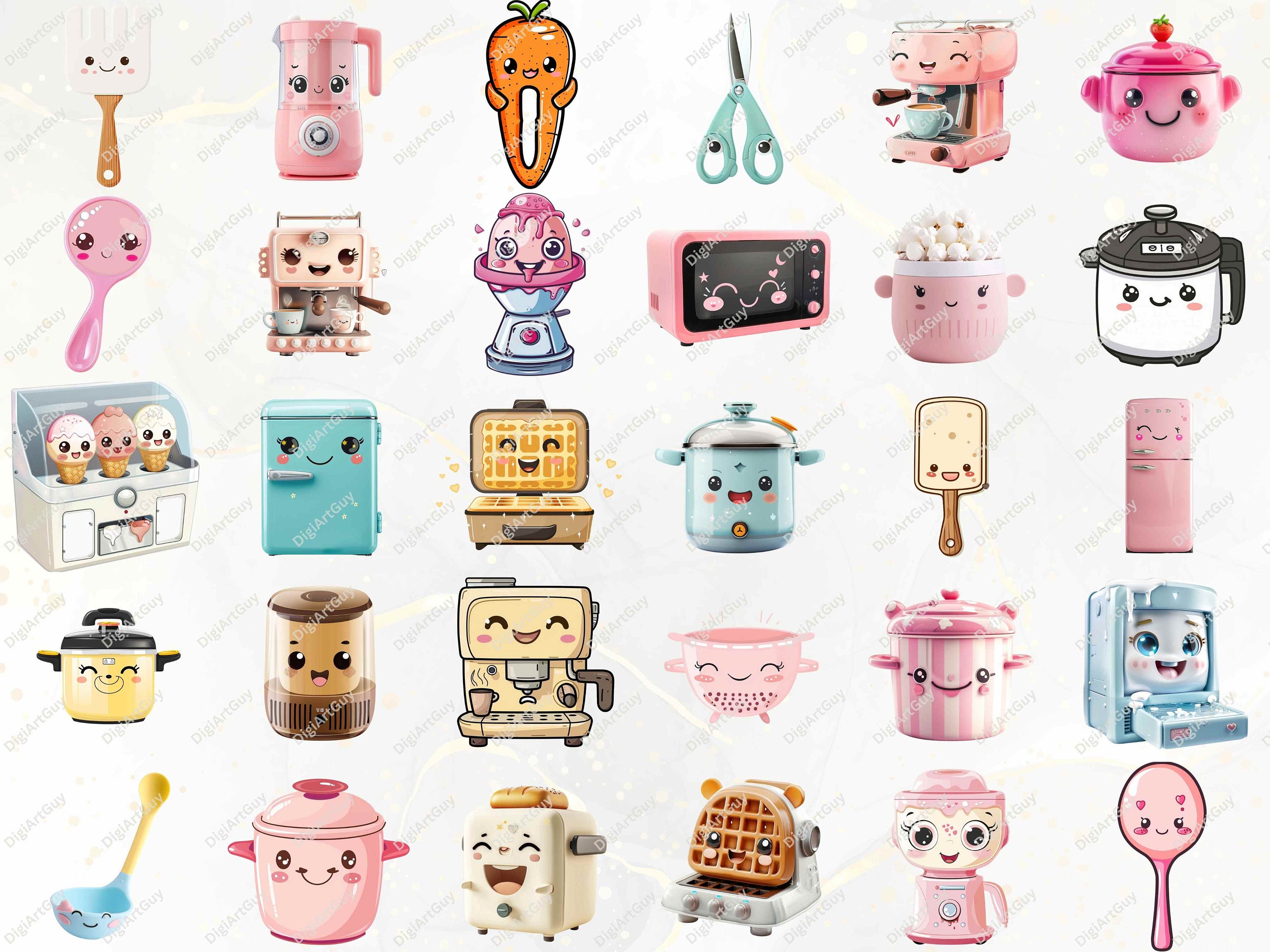 Kawaii Kitchen Clipart Kawaii Kitchen PNG Cute Kawaii PNG Clipart ...