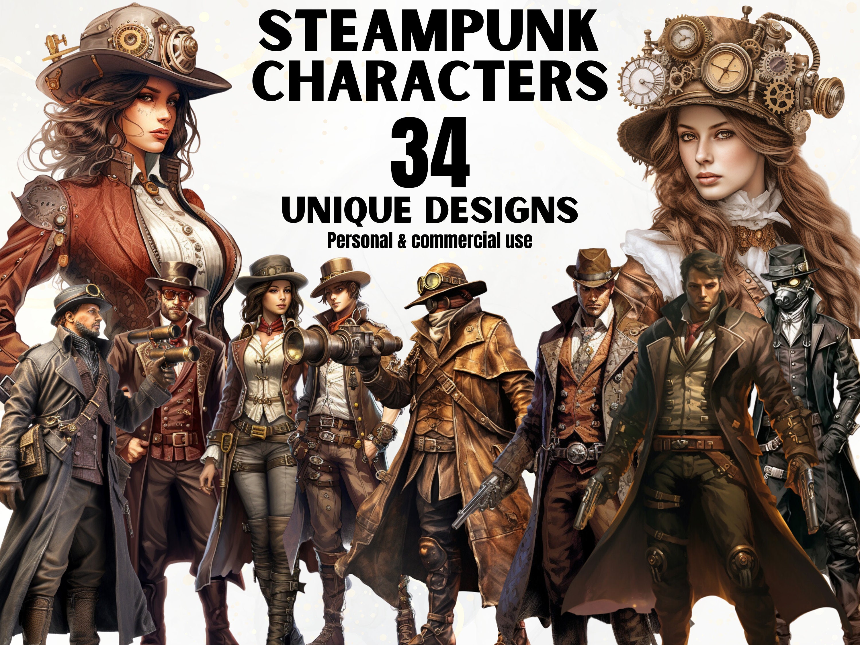 Steampunk Characters